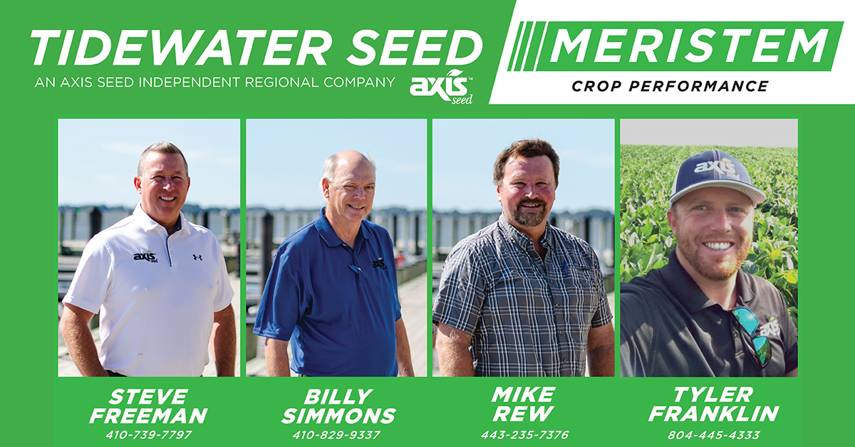 Meristem and Tidewater Seed Announce Agreement | Meristem Crop Performance